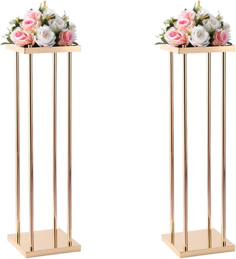 Gold Centerpiece Stand – JH Party and Tent Rentals
